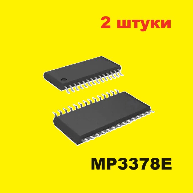 MP3378E микросхема (2 шт.) TSSOP-28 EP аналог CHP112 схема MP3378EGF-Z характеристики цоколевка datasheet МР3378Е