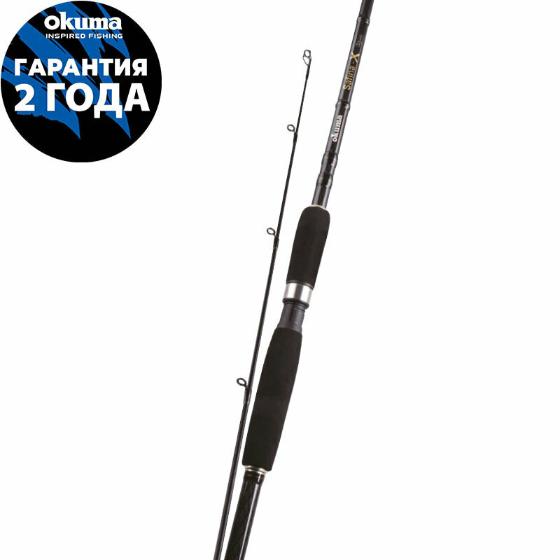Спиннинг для рыбалки Okuma Safina-X Spin 7'0" 212 см тест 10-30 гр