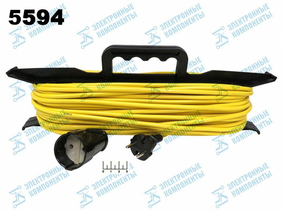 Удлинитель электрический 1/40м Союз (max-6A) 481S-5104