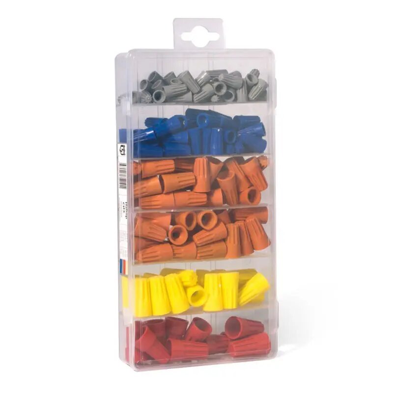 Набор изолирующих зажимов СИЗ 1-5 цвет разноцветный 155 шт.