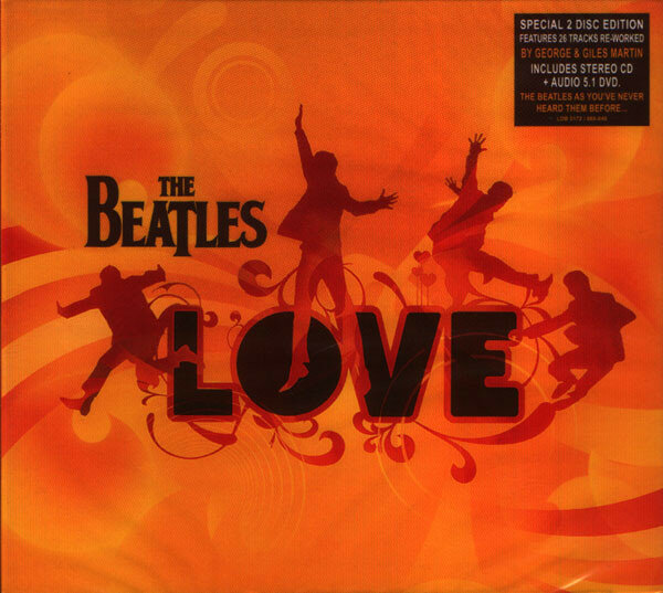 The Beatles - Love ( CD, DVD, Россия, 2006, NM/NM)