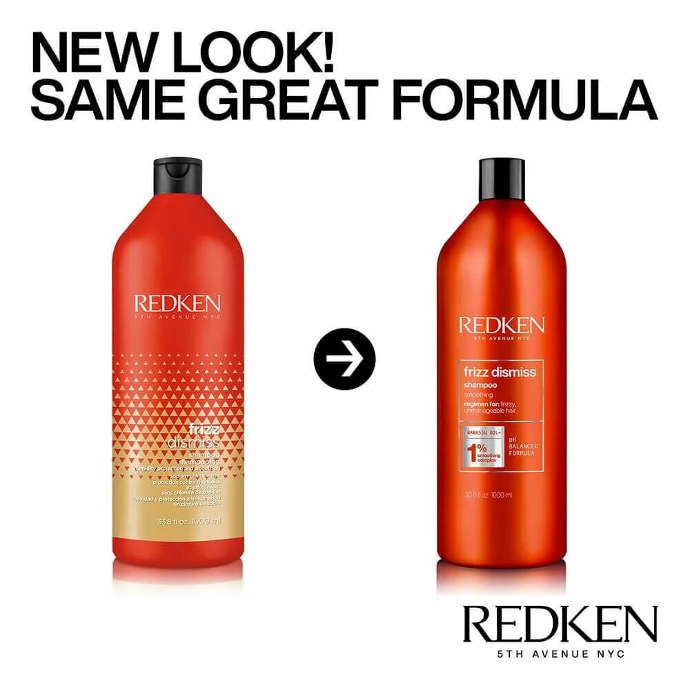 Redken - Frizz Dismiss Shampoo Смягчающий шампунь 1000 мл
