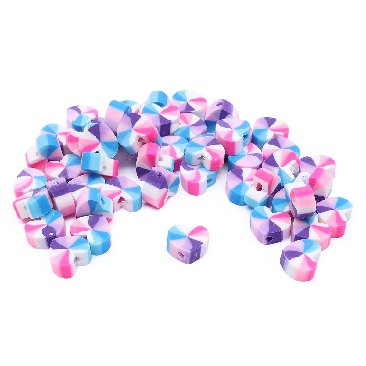 Бусины для рукоделия из полимерной глины Astra&Craft 'Карамельки', 50 шт (ZZ1334)