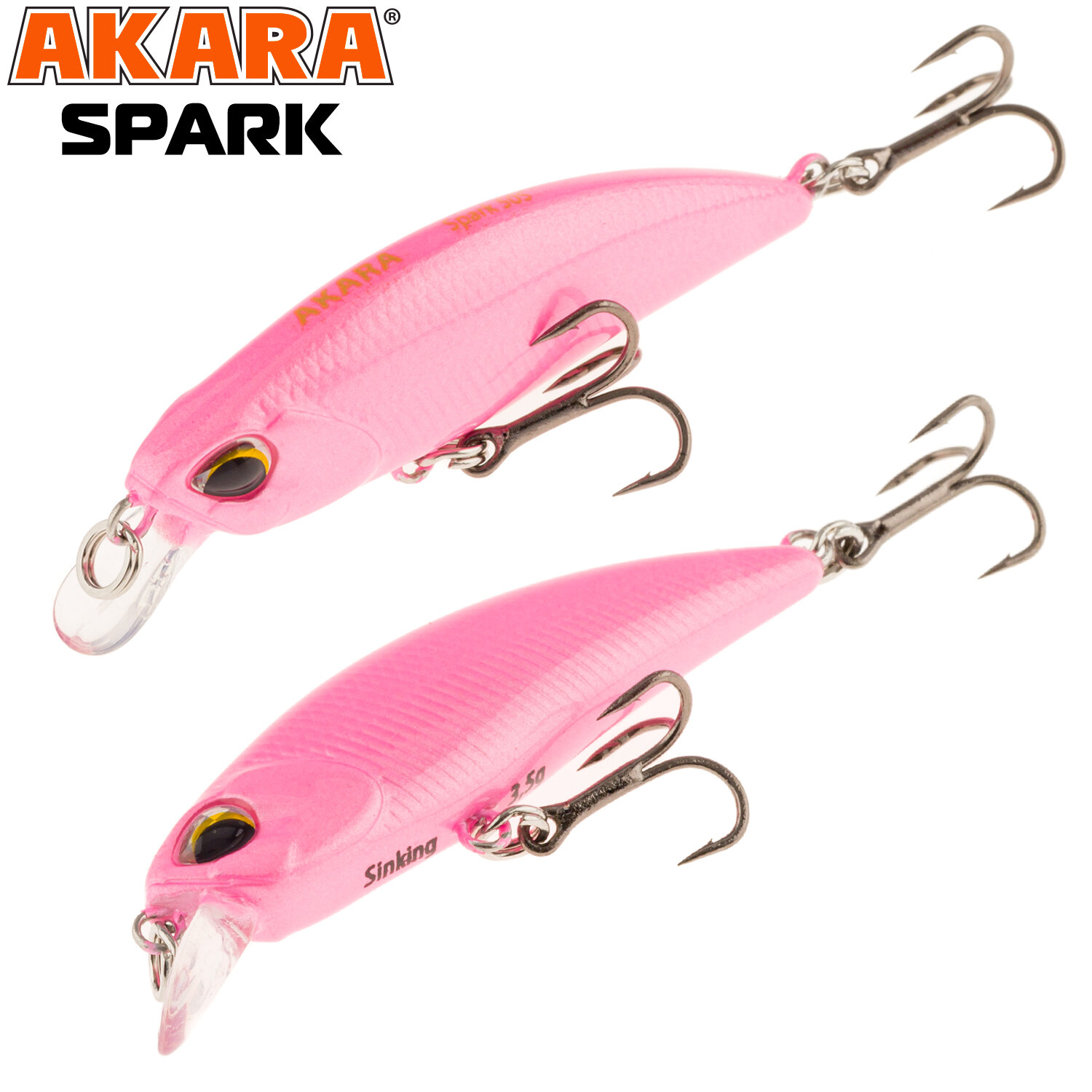 Воблер Akara Spark 50S 3,5 гр. (1/8 oz 2,0 in) A200