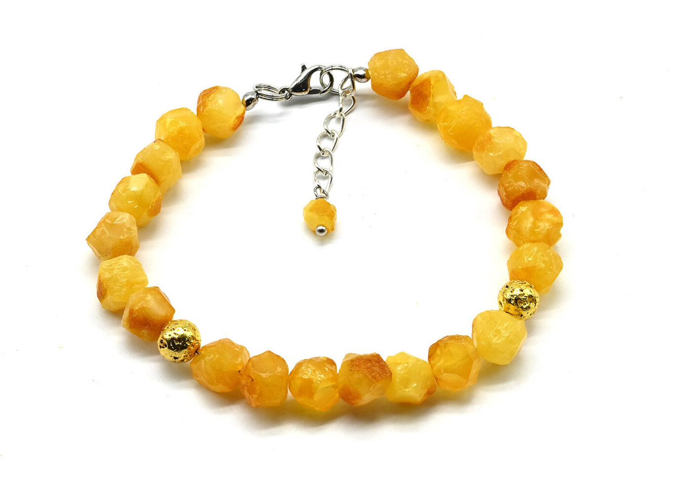 Браслет, янтарь