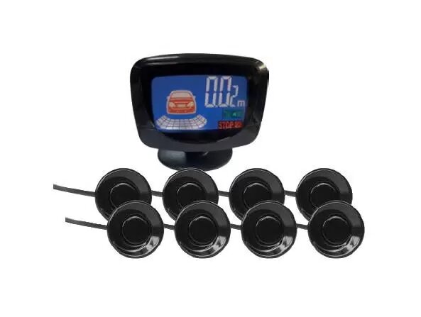 Парктроник Ps-528 (8 Датчиков, Цветной Lcd-Дисплей) AVS арт. 43738