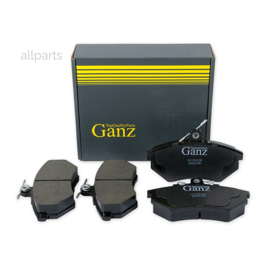 GANZ GIJ09109 Колодки передние VW B3/B4/G2/G3 GANZ GIJ09109