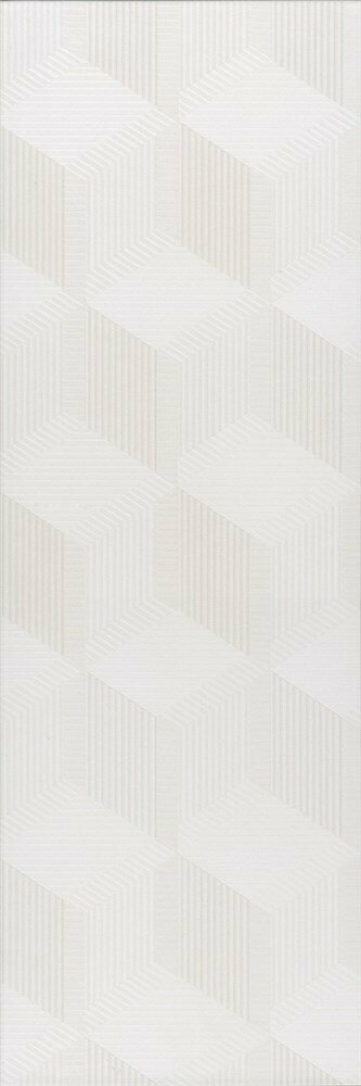 KERAMA MARAZZI Плитка Морандо белый обрезной мат, 25x75 9 мм, арт. 12146R (цена за 1.125 м2)