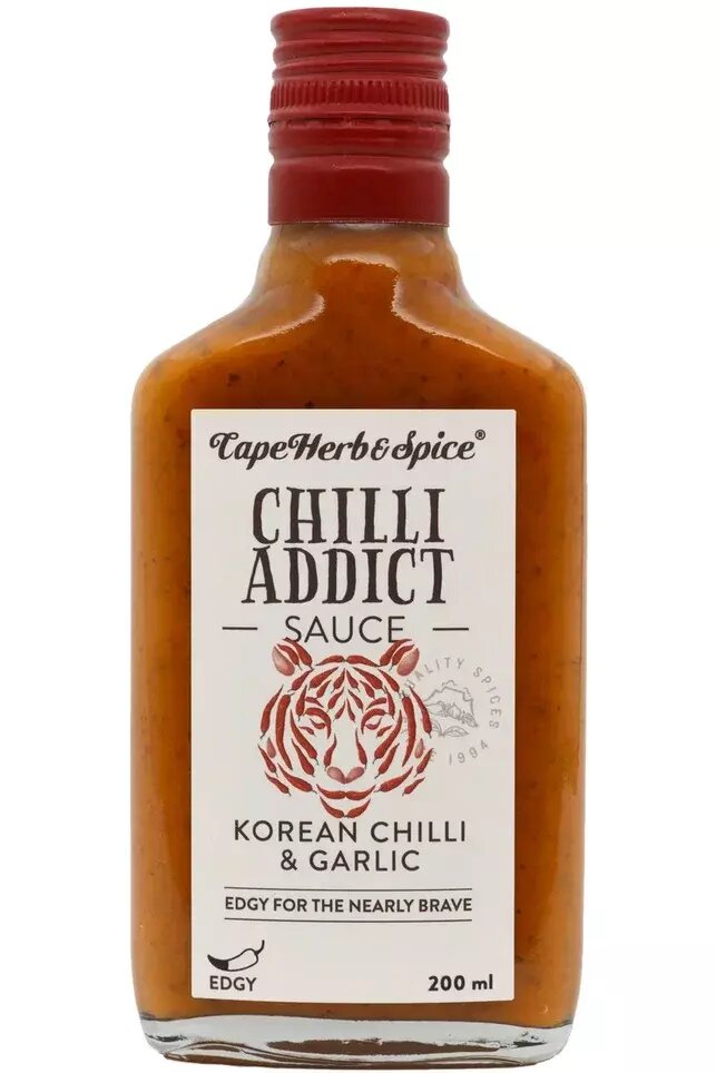 Соус KOREAN CHILLI & GARLIC Cape Herb & Spice, 200мл, бутылка