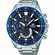 Наручные часы CASIO, синий, серебряный, черный
