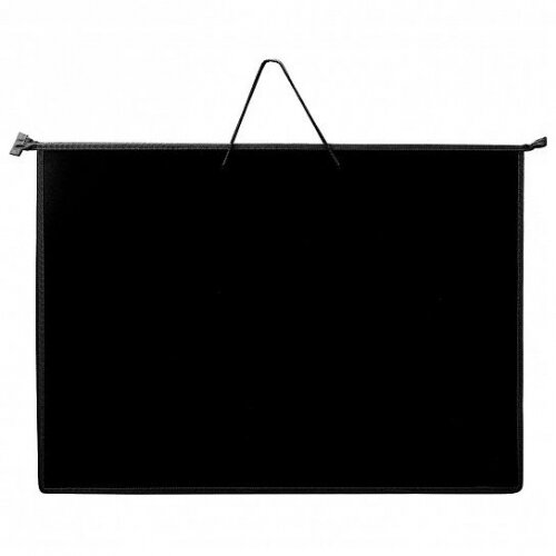 Папка для труда Creality с ручкой А2 Creativiki пластик, полиэстер 335х50х465 мм черн. универс.