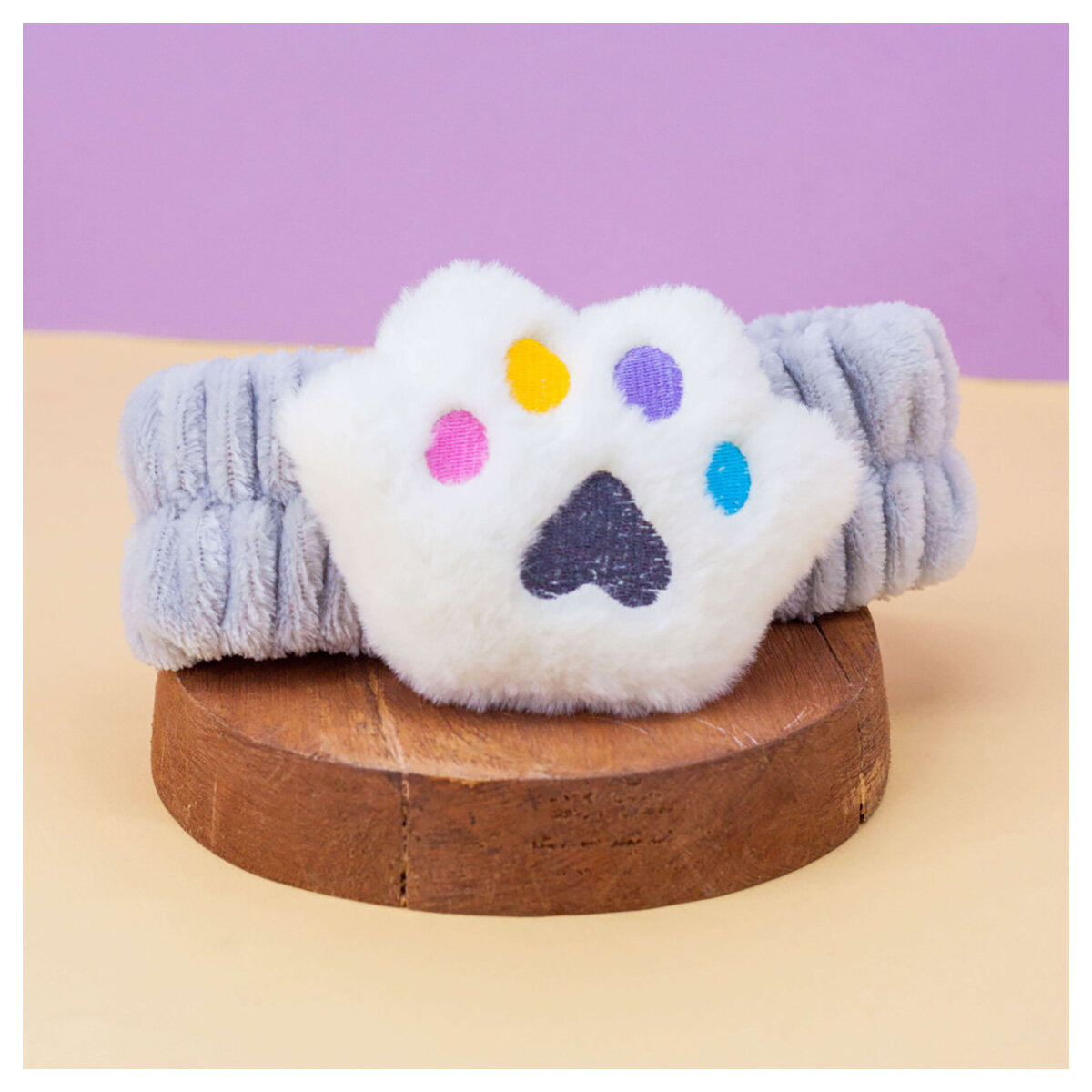 Cat paw Повязка на голову 343018-BM14 белая эластичная удобная для повседневного ношения