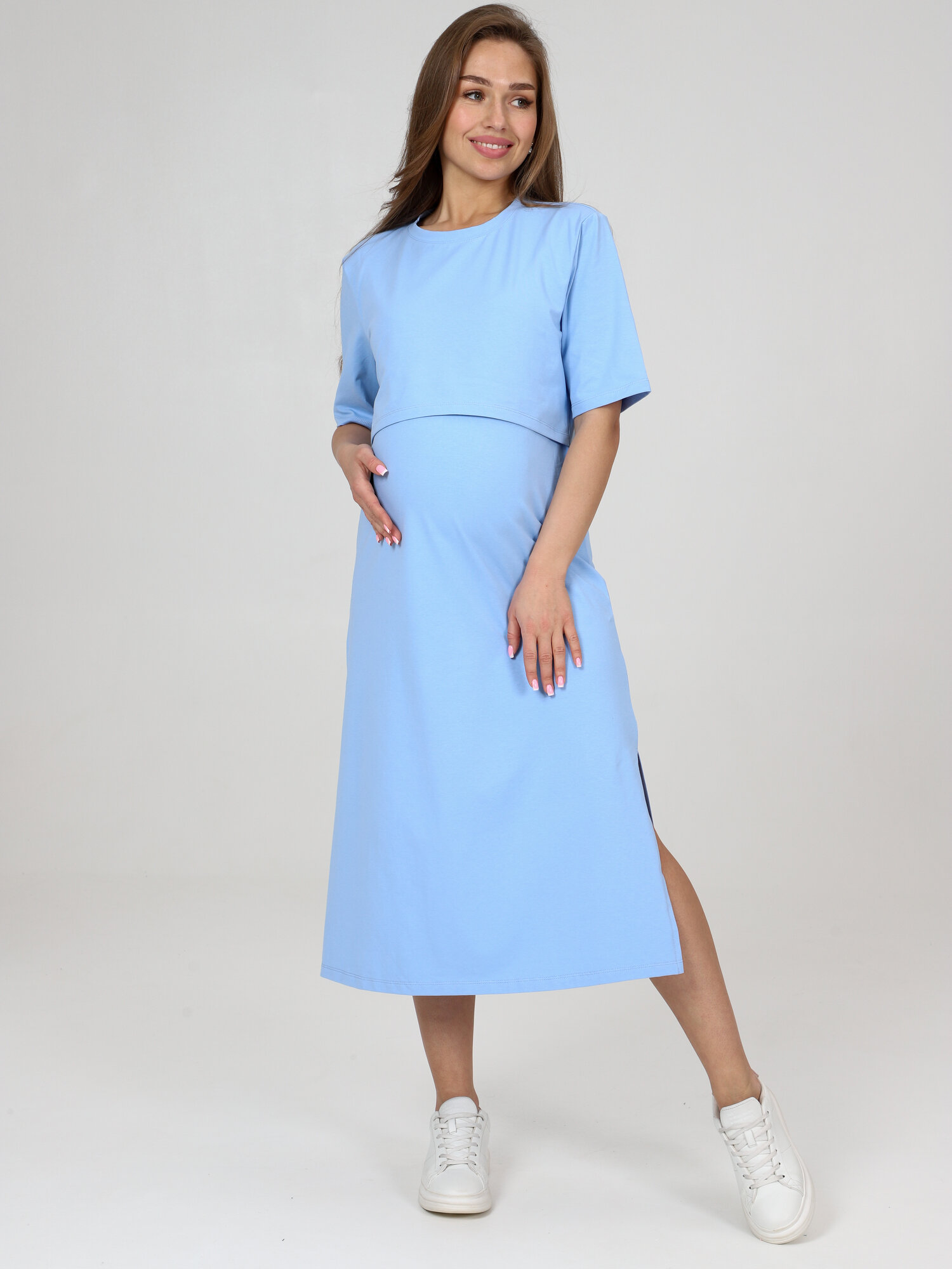 Платье для кормящих мам