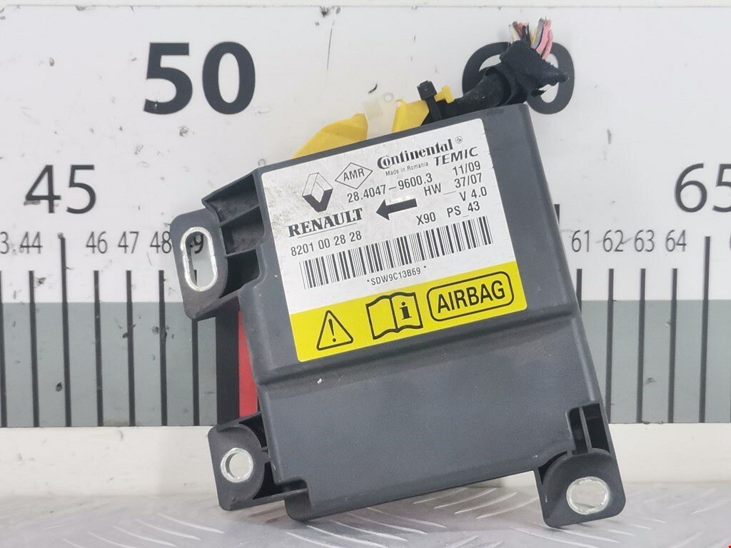 Блок управления Air Bag Renault Sandero 1 8201163278 арт. 1523777