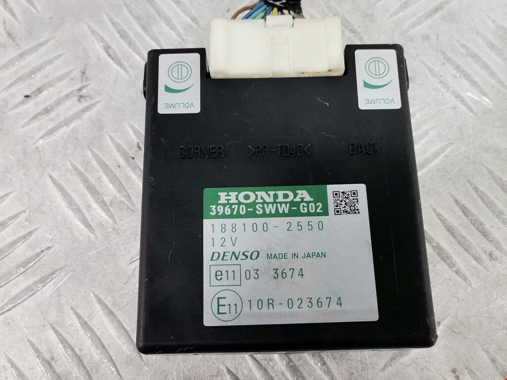 Блок управления парктрониками Honda CR-V 3 39670SWWG02 арт. 1693248