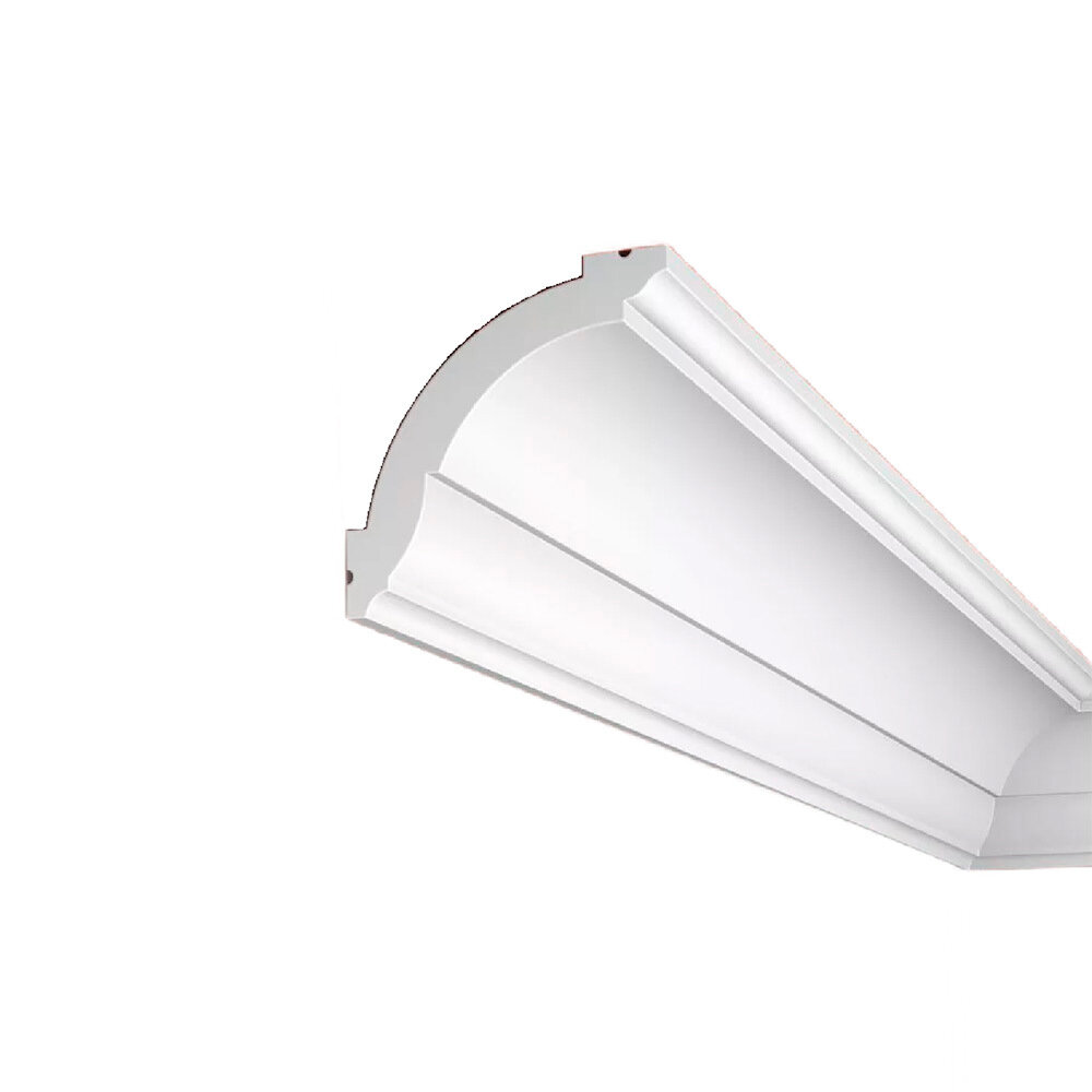 Плинтус потолочный из экополимера ударопрочный 69х71х2000 мм Cosca Decor KX