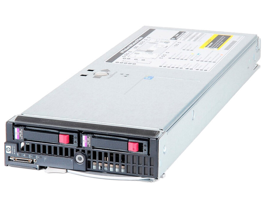 Блейд сервер HP BL460c G7/2x Xeon X5650/8Gb