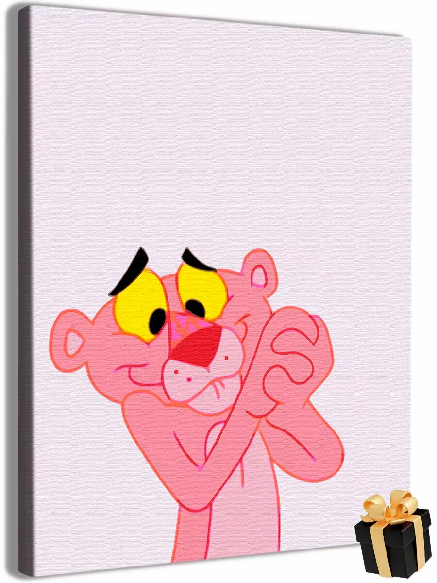 Картина по номерам пантера