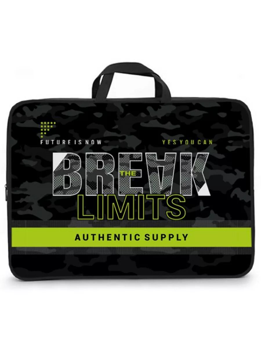 Папка сумка для рисунков и уроков технологии и труда А-3 на молнии с ручками