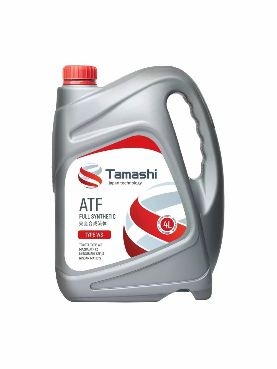 TOYOTA 0888681855 Синтетическое трансмиссионное масло ATF WS, 4л.