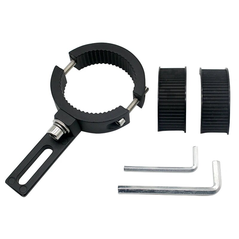 Кронштейн для крепления прожектора мотоцикла, держатель ламп, регулируемый зажим для вилки 20 мм-60 мм, держатель лампы, зажимной кронштейн 1pcs3.8-6.0cm