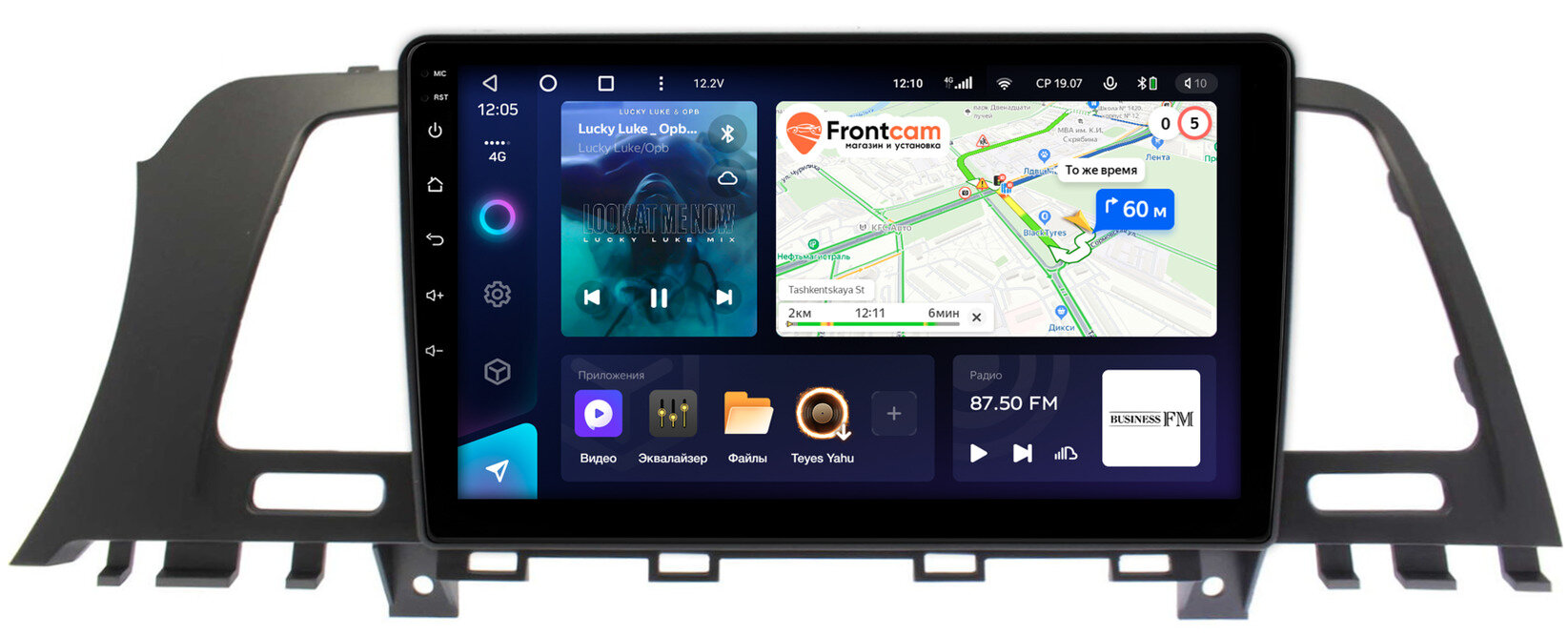 Штатная магнитола Nissan Murano (Z51) 2007-2015 Teyes CC3 6/128 9" RM-9-NI138N Android 10 (4G-SIM, DSP, QLed)