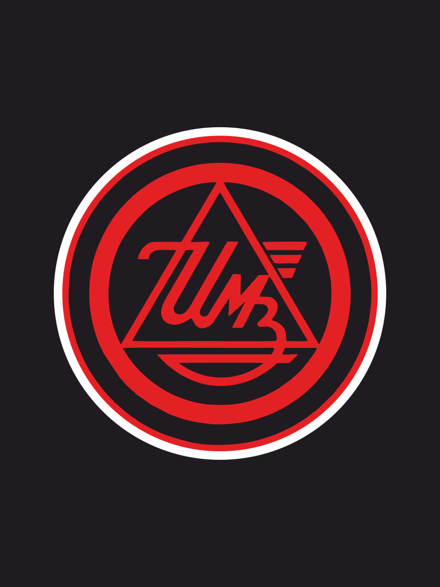 Наклейка на авто Логотип Уральского ИМЗ 15 см.