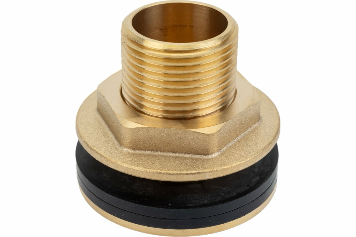 LEXLINE Сливной штуцер 3/4 дюйма латунь 525733 для сантехники и трубопроводов