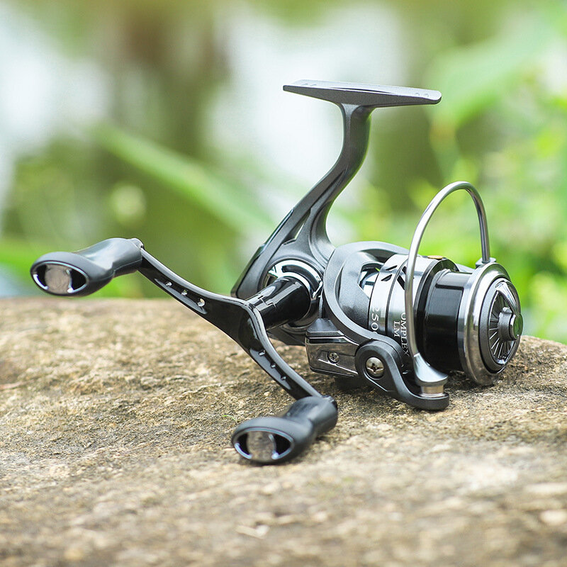Металлическая приманка Feilu, спиннинговая катушка с двойным захватом, мелкая леска, рыболовная катушка, маленькая гольфовая микро-катушка, катушка для лески