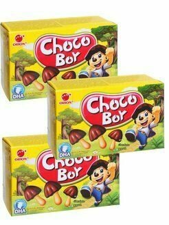 Печенье Orion Choco Boy чоко БОЙ 45 г х 3 штуки