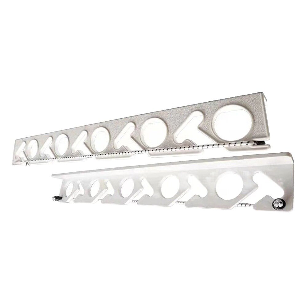 Настенный кронштейн YJAquahunter, для удочек, вмещает до 10 штук, высокоэластичная лента