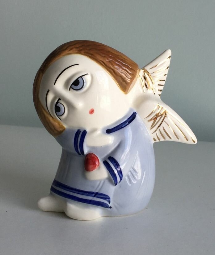 Фаянсовая скульптура Ангел (пасха) Sr-VH-01