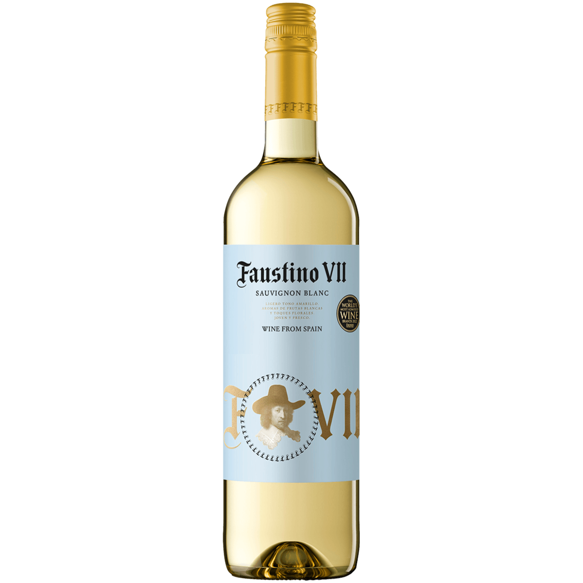 Вино Faustino VII Sauvignon Blanc белое сухое 0,75 л