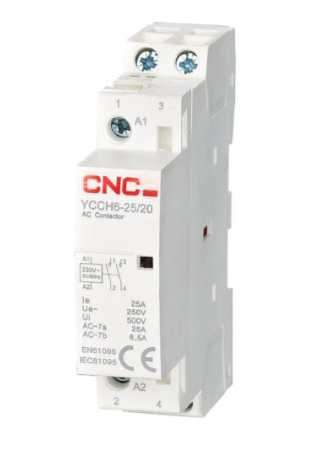 A060010 YCCH6 25/20 25A 2P AC220В 2НО Контактор
