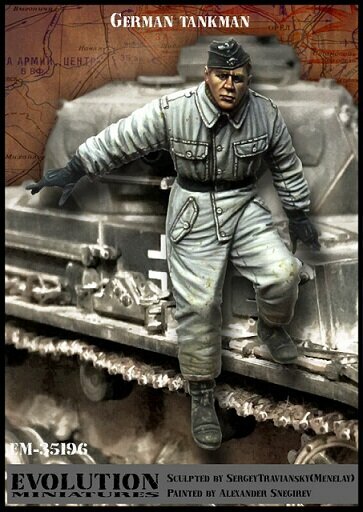EM35196 Evolution Miniatures Германский танкист 1/35
