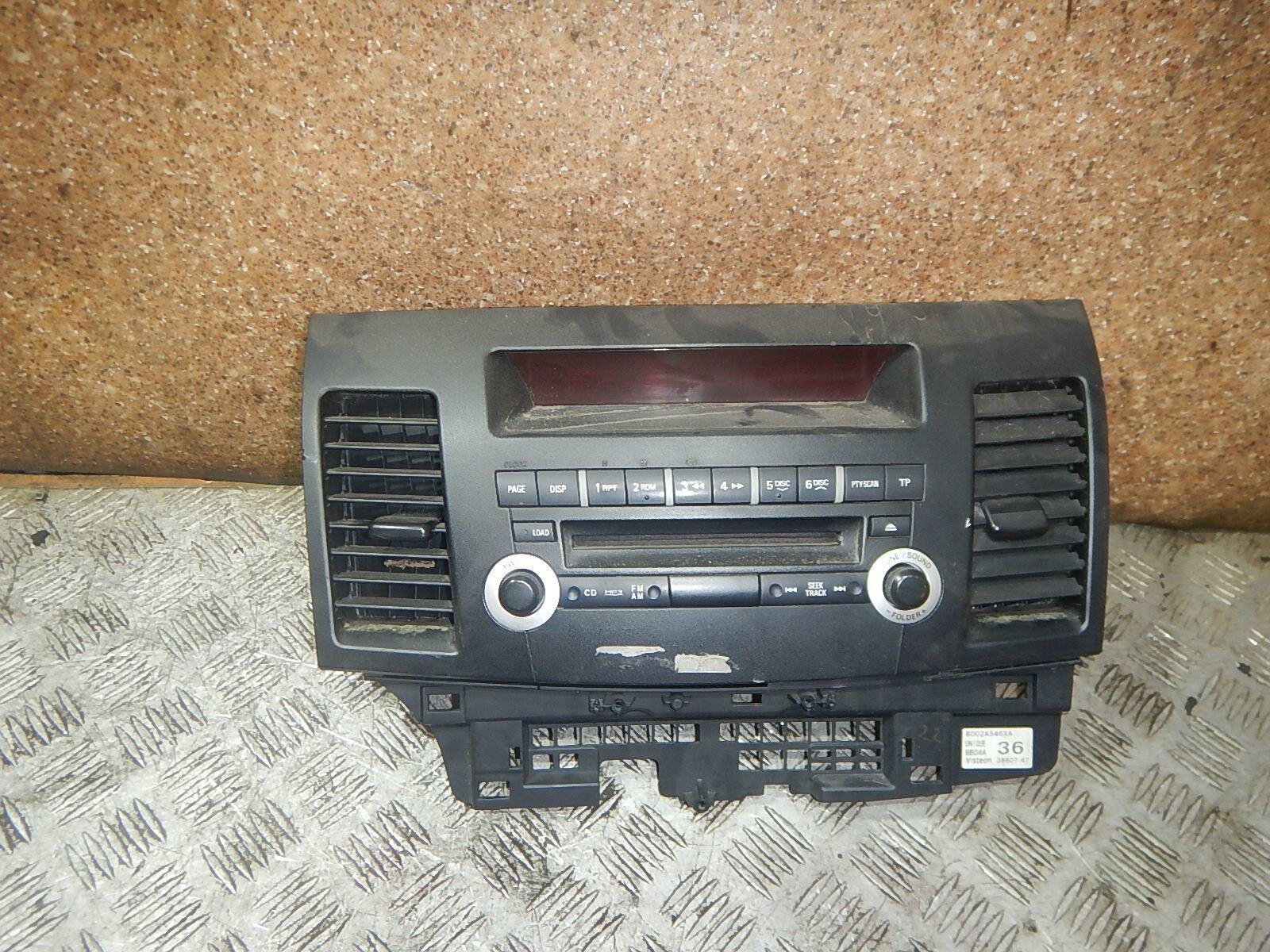 Б/У Магнитола, Mitsubishi (Митсубиси)-LANCER 10 (CX, CY) (07-) MITSUBISHI LANCER 10 (CX,CY) (07-) Царапины 379796 MITSUB...