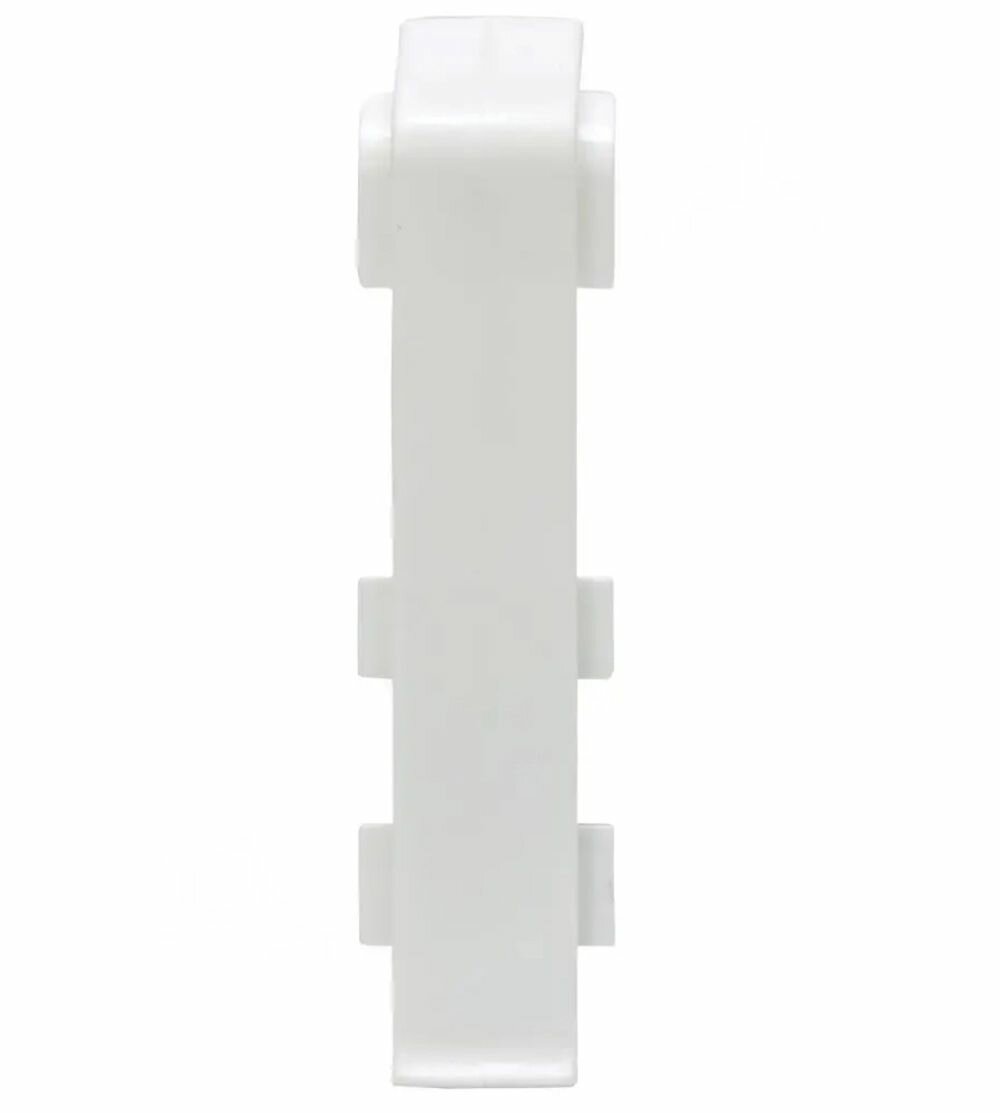 Соединитель, 100 мм, 10318, Белый Матовый, блистеры по 2 шт