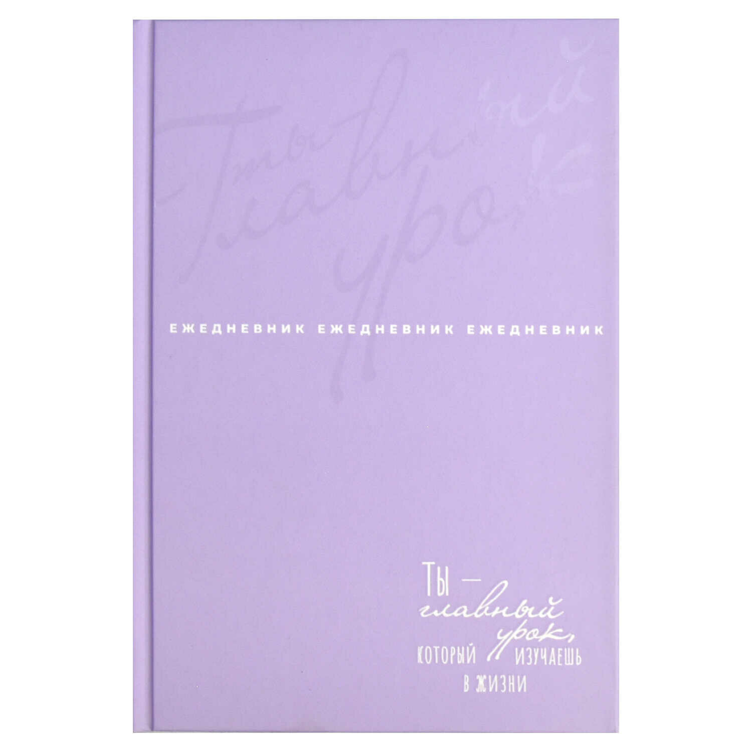 Ежедневник недатированный DIARY, формат А5, 80 листов, "софт-тач" сиреневый