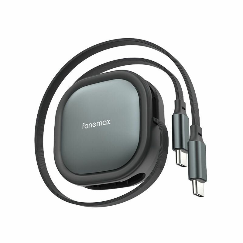 Зарядный кабель USB C до 60 Вт, выдвижной зарядный шнур USB2.0, 480 Мбит/с, провод синхронизации данных для телефона, планшета, длина 47 дюймов