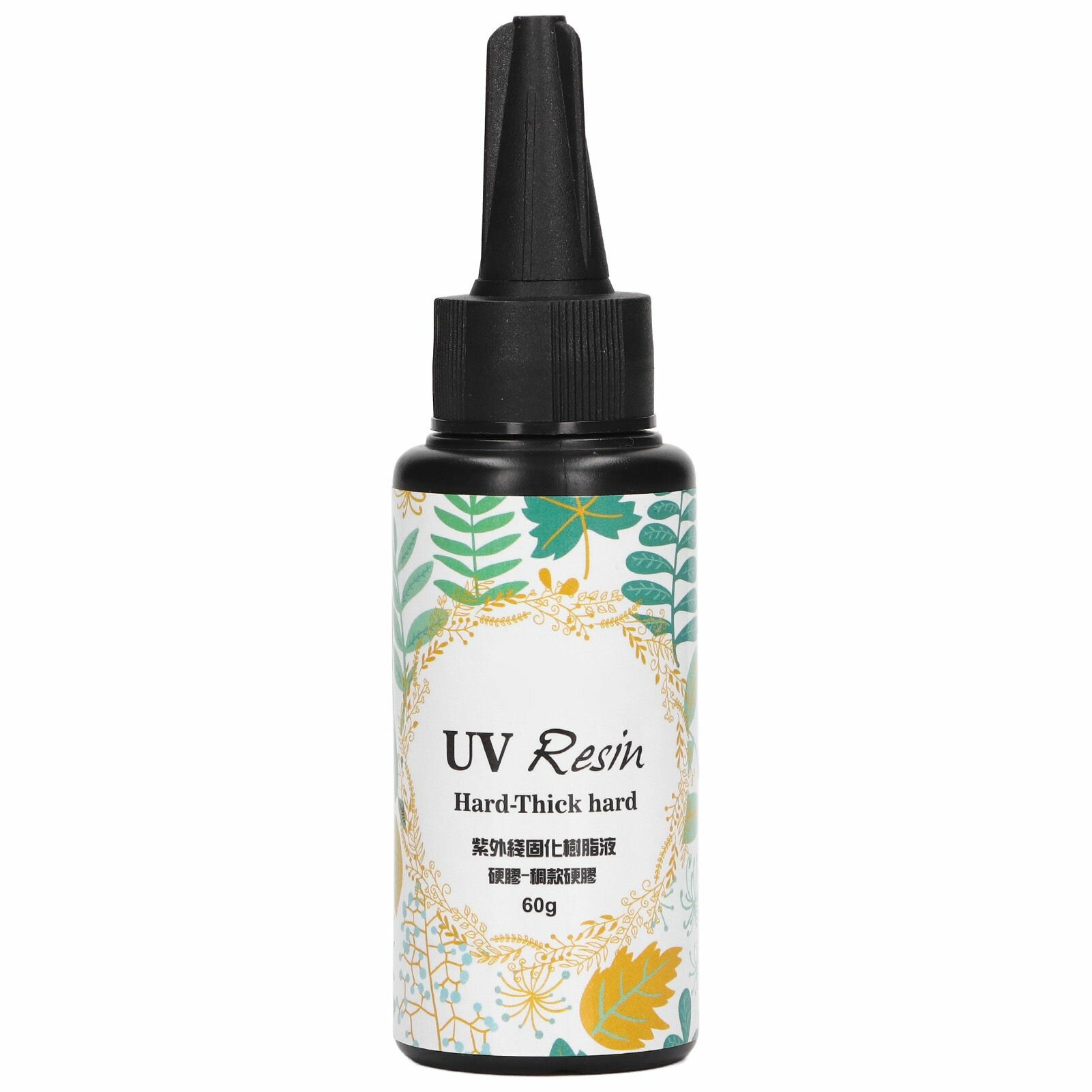 УФ-клей, прозрачная, вязкая, кристаллическая эпоксидная смола для изготовления ювелирных изделий своими руками, украшения, 60 г, прочный клей ручной работы