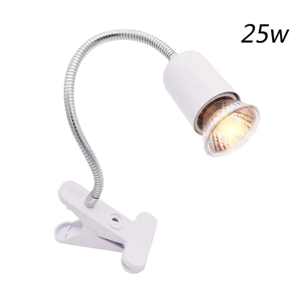 MODUODUO UVA/UVB лампа для рептилий E27 220-240В Белый, White holder and 25w