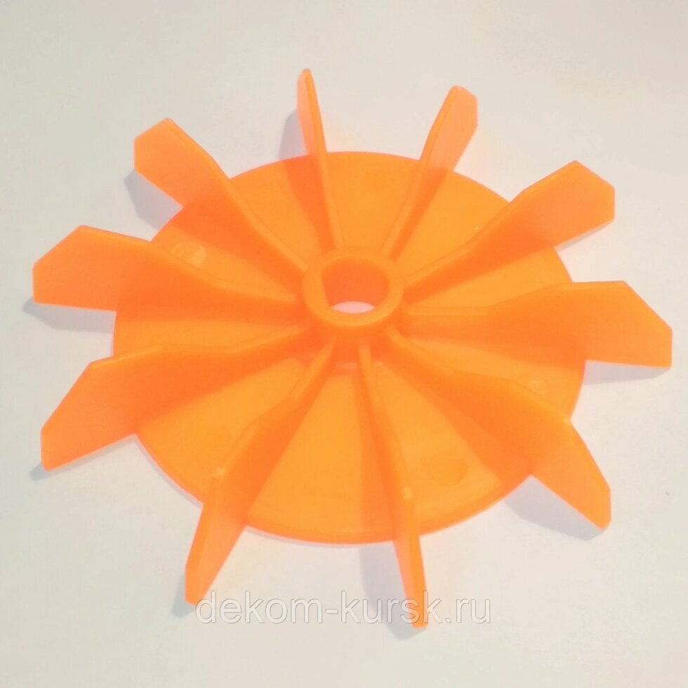 Крыльчатка Джилекс насоса Джамбо 60/35, вентилятор электродвигателя D=106мм d=11мм