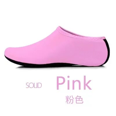 Мужские, женские и детские аквашузы для пляжа, плавания, водных видов спорта, 45, Розовый, Pink