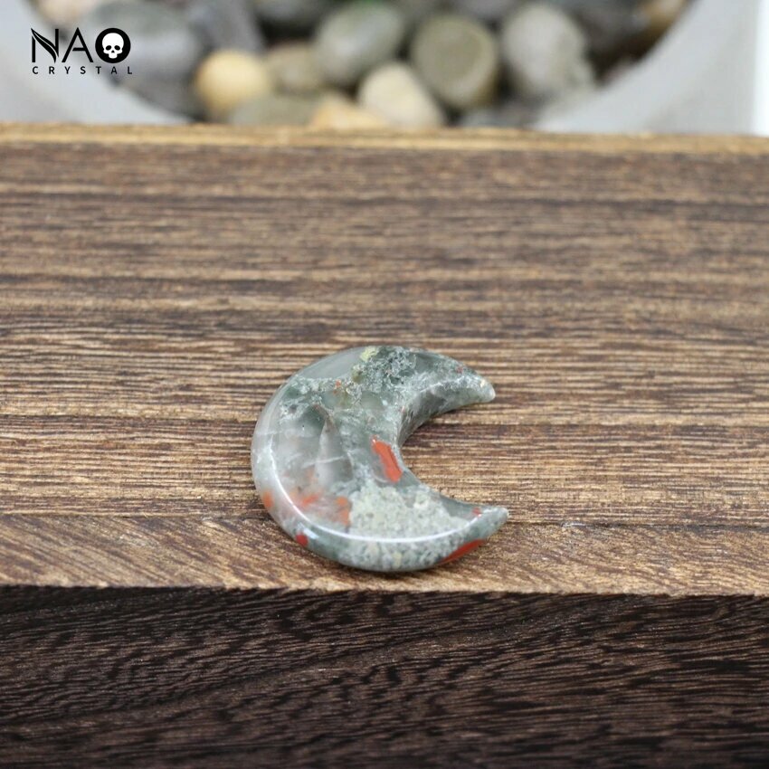 Набор лунных кристаллов из натуральных камней Africa Blood Stone