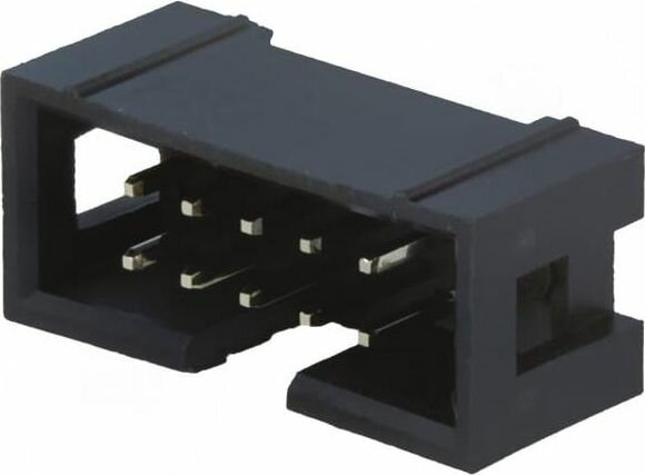Гнездо CONNFLY DS1013-10SSIB1 Гнездо IDC "папа" PIN 10 прямой THT 2,54мм 1шт