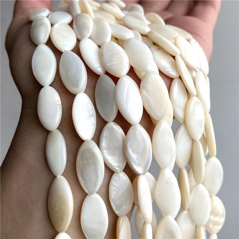 Бусины из ракушек Rainagem 10-20 мм