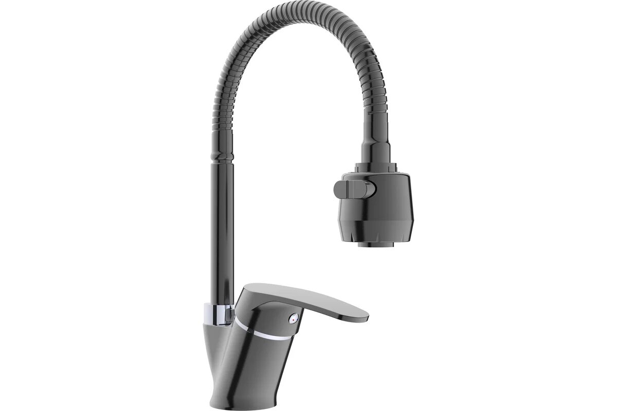 Смеситель для кухни D35, серия 690 черный ECONOCE