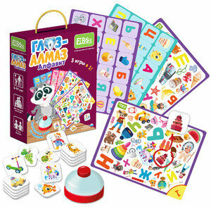 Игра (ElBasco) Глаз-алмаз Алфавит (со звонком) (ET03-002) (от 5 лет)
