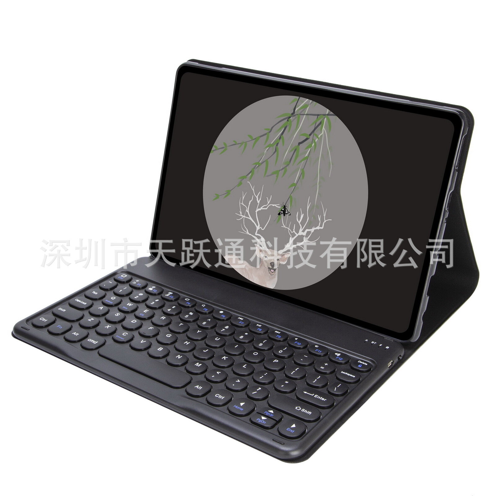 Чехол-клавиатура SM-T220, для Samsung Tab A7 Lite, кожаный, черный