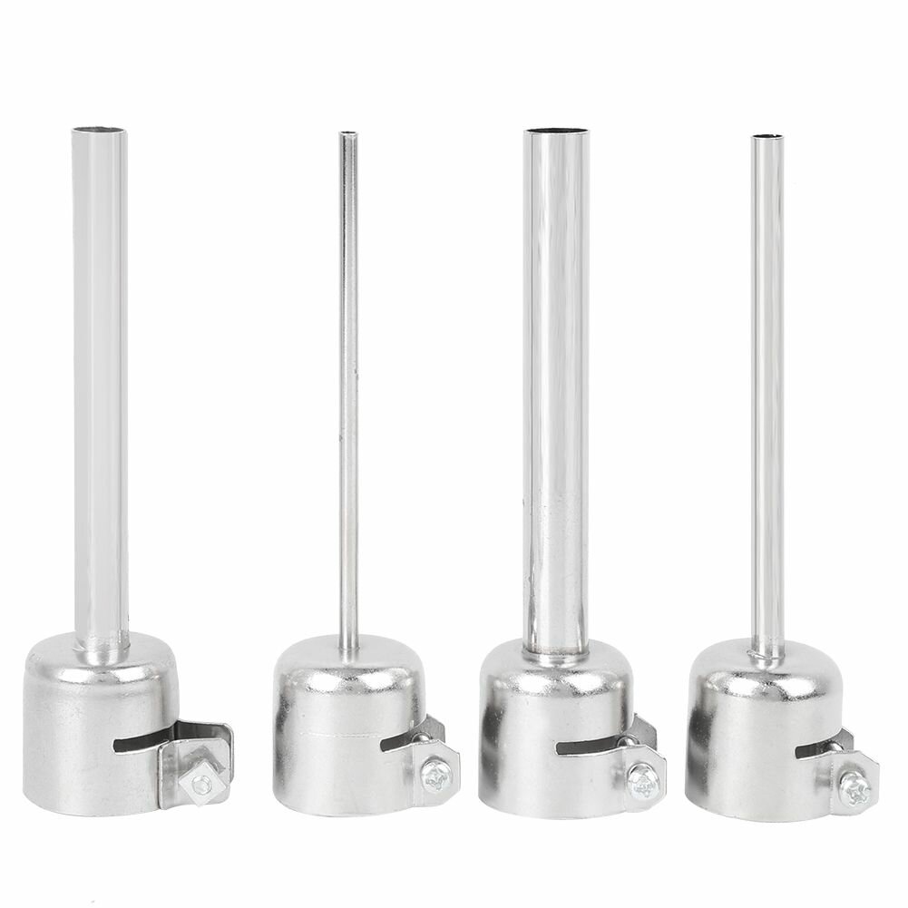 Комплект из 4 насадок из алюминиевого сплава для паяльной станции 861DW.